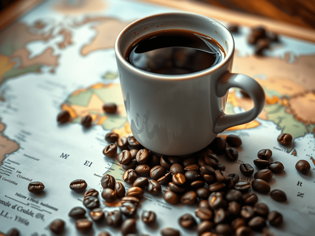 How do geopolitical events shape the global coffee supply chain ...